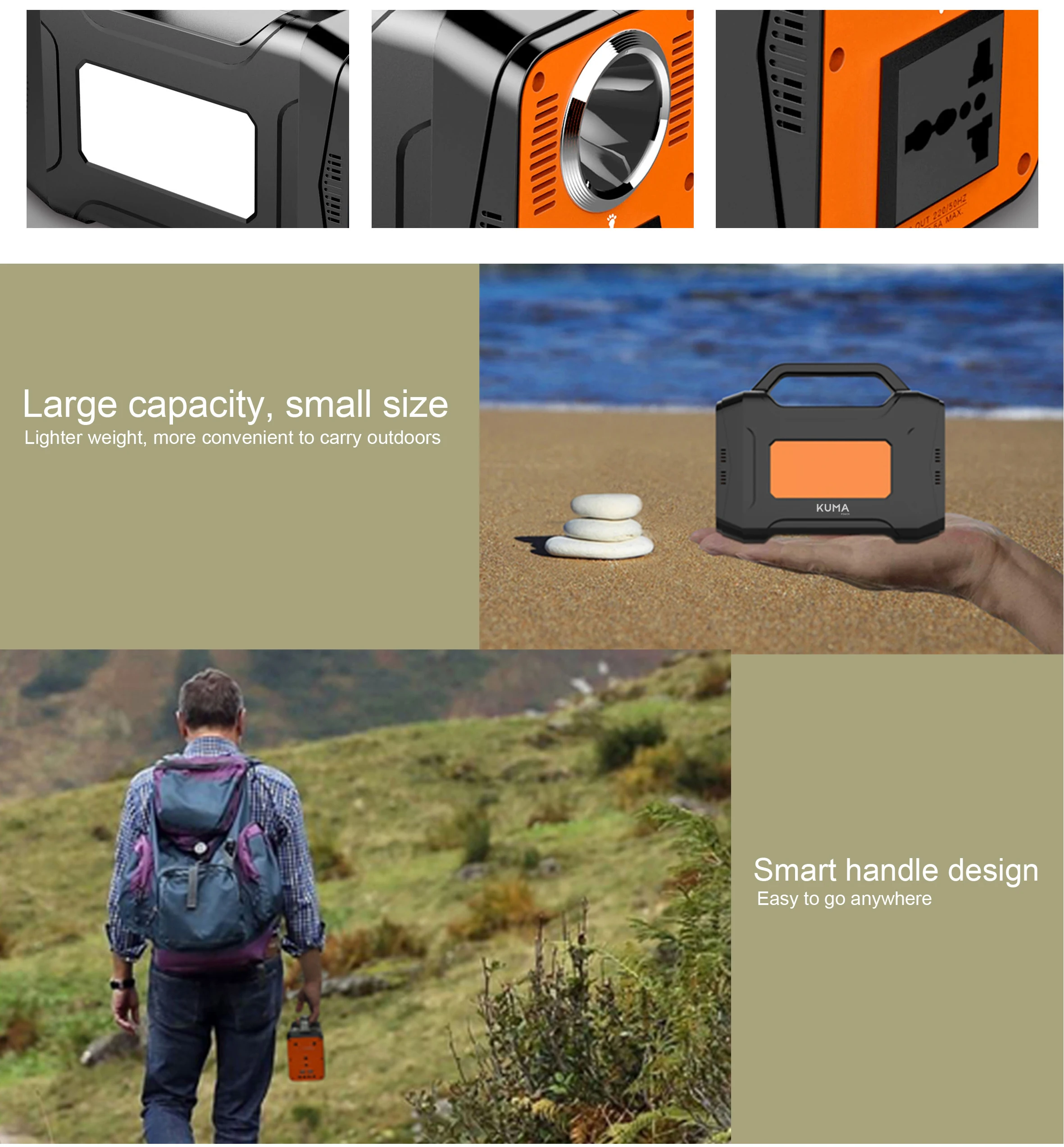 Buy Wholesale China Wholesale Large Capacity Outdoor Portable Power ...