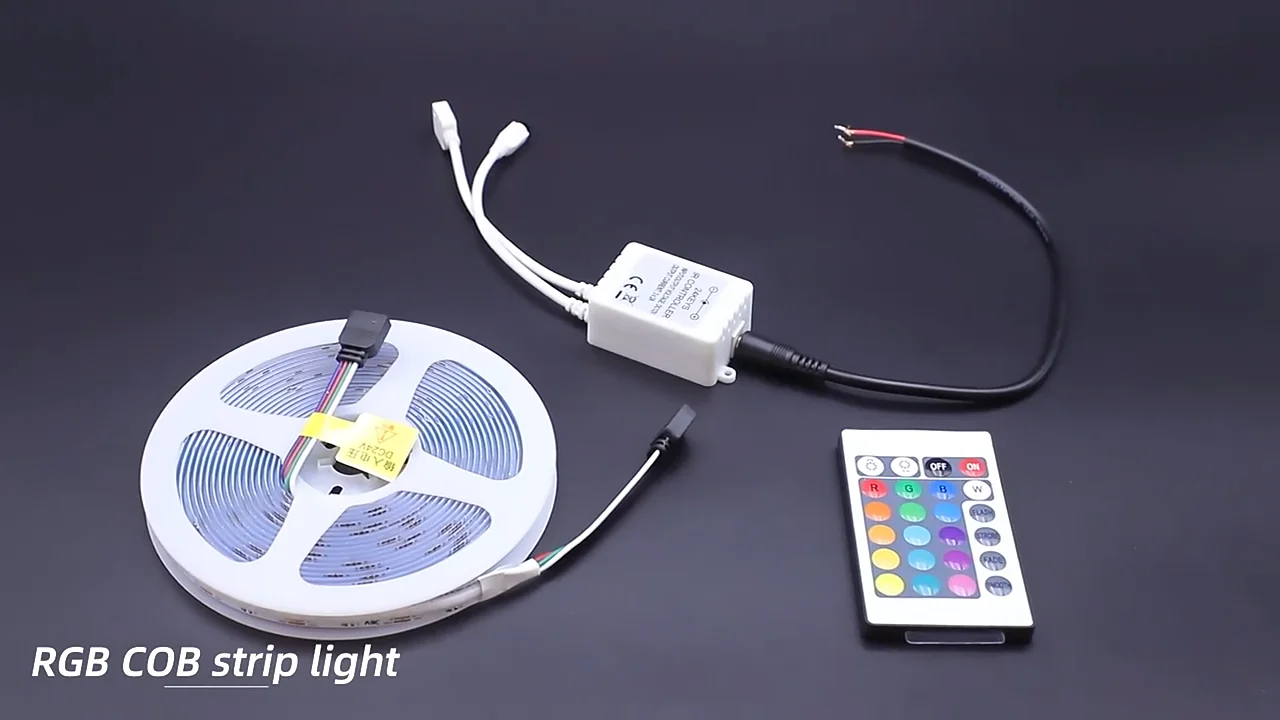 Smart Ambient Lighting Kit Led Rope Light Rgb Cob Led Magic No Light App Remote Control ...