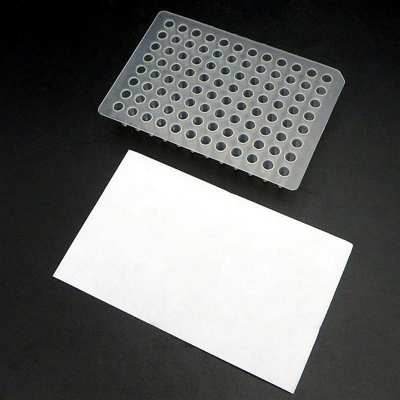 Transparent Microplate Seal Real Time Pcr Qpcr Plate Seals Adhesive Lab ...