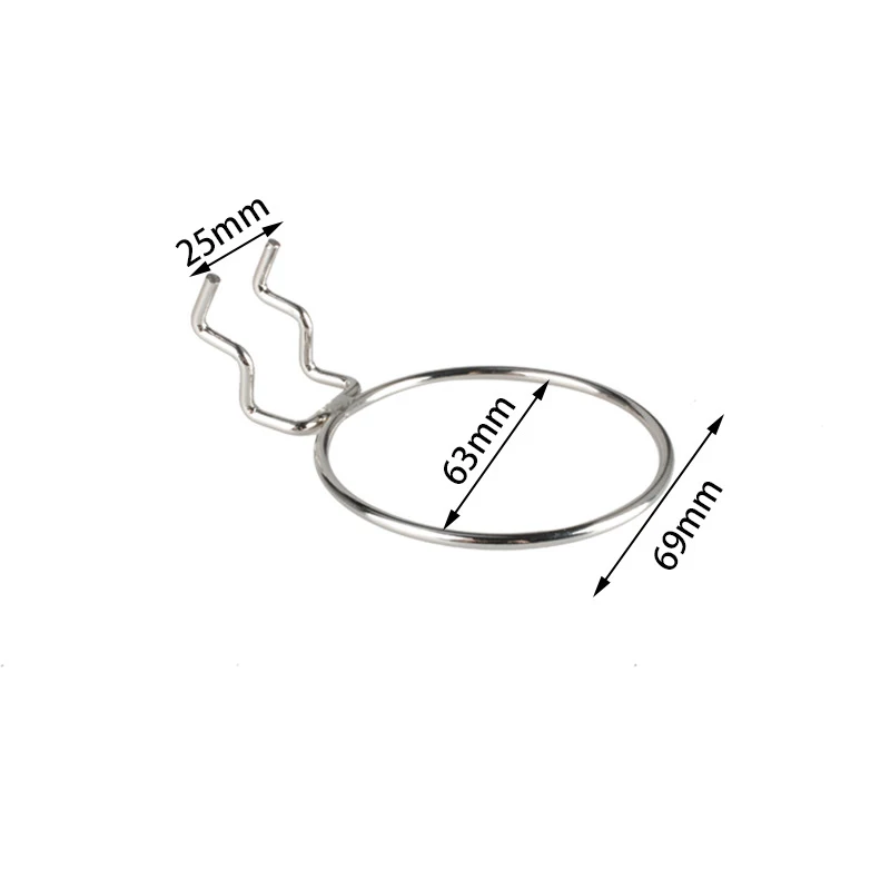 Round Metal Electroplated Hook For Hanging,Hole Board Storage,Can Rack ...