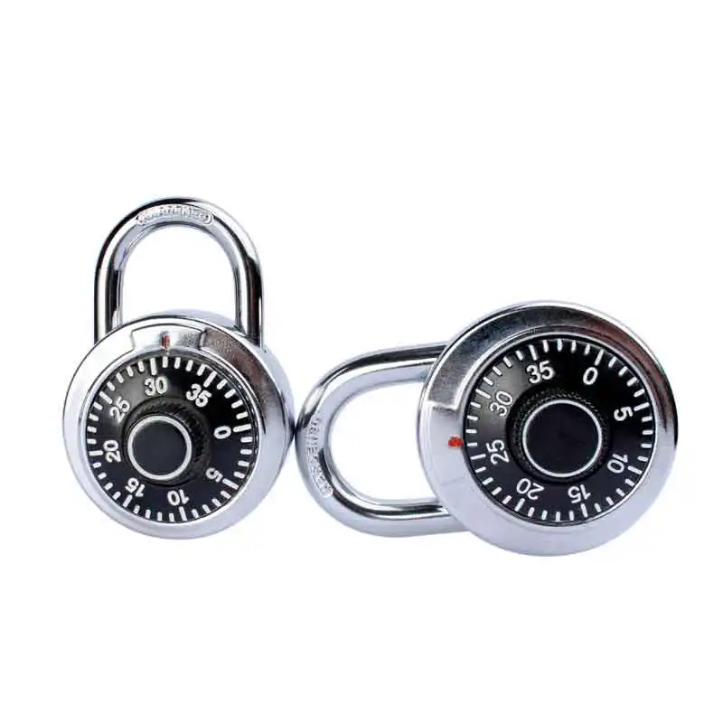 Rotary Padlock Digital Combination Code Lock For Door Luggage Suitcase ...