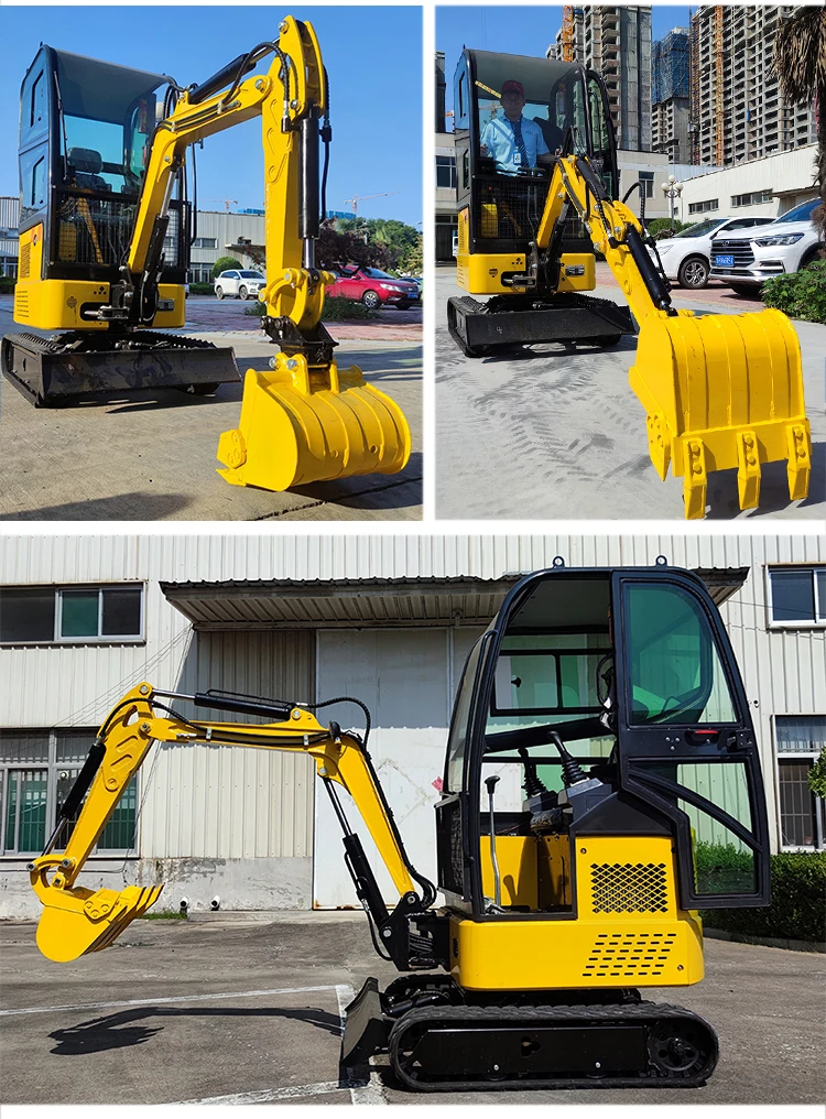 Rippa Minibagger 1 Ton 1.2 Ton 1.7 Ton 2 Ton Mini Pelle Escavatore ...