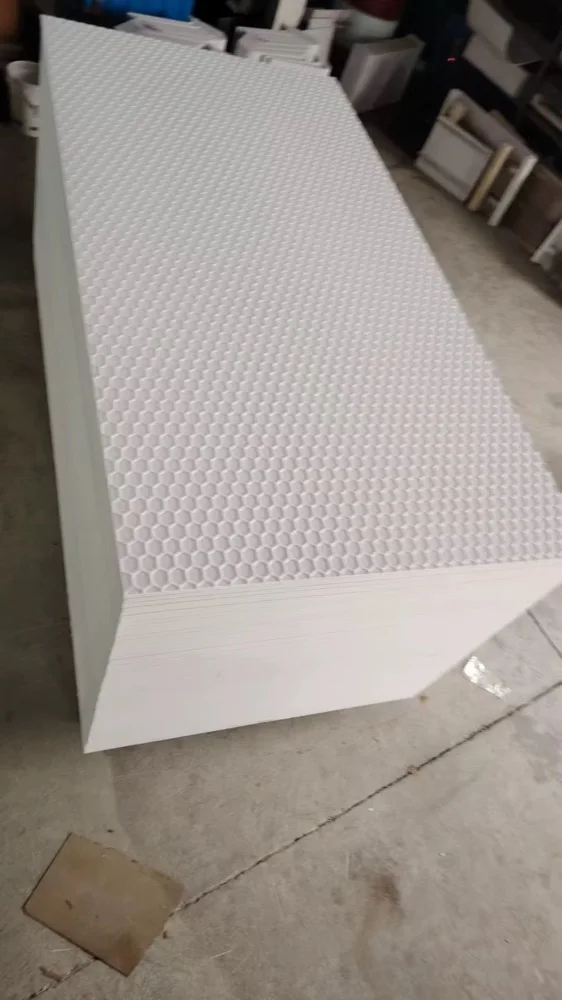 Custom Thickness PVC Sheet Wall Decoration Honeycomb Panel 1220mm ...
