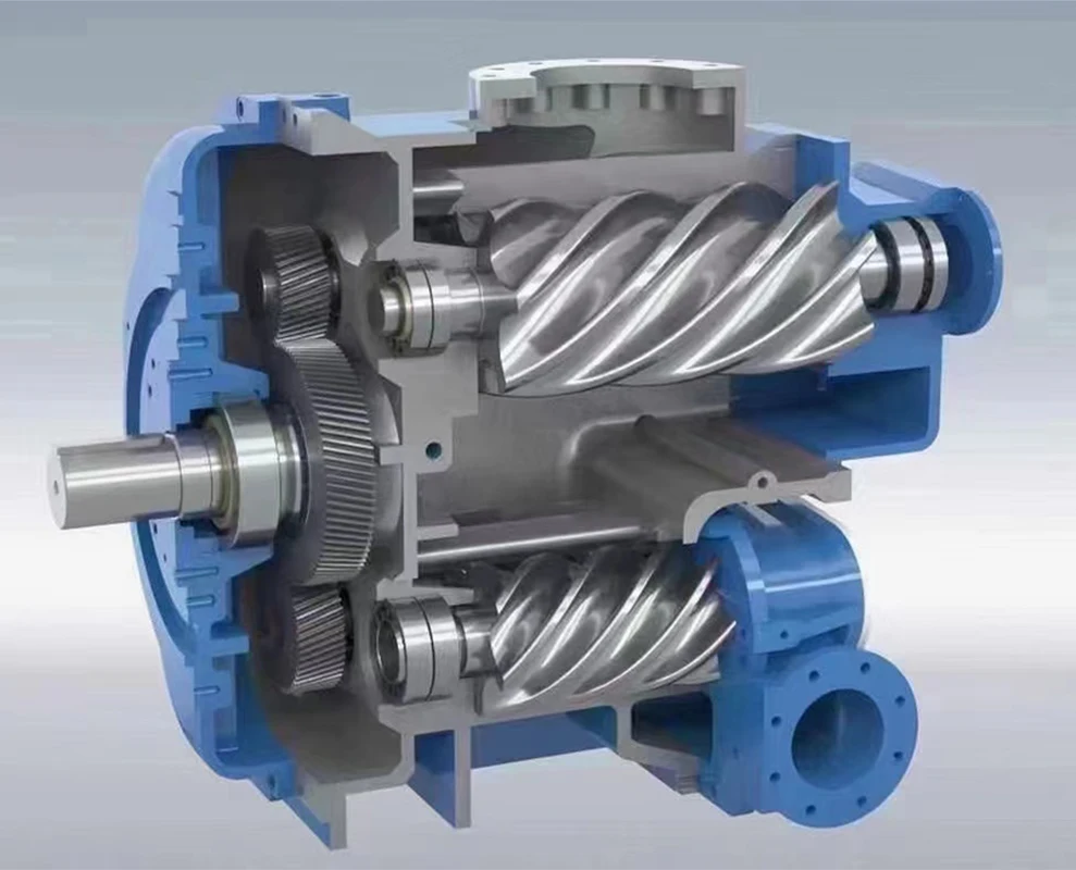 Used Atlas Air End Refurbished Rotary Screw Compressor Main Head 1616671280