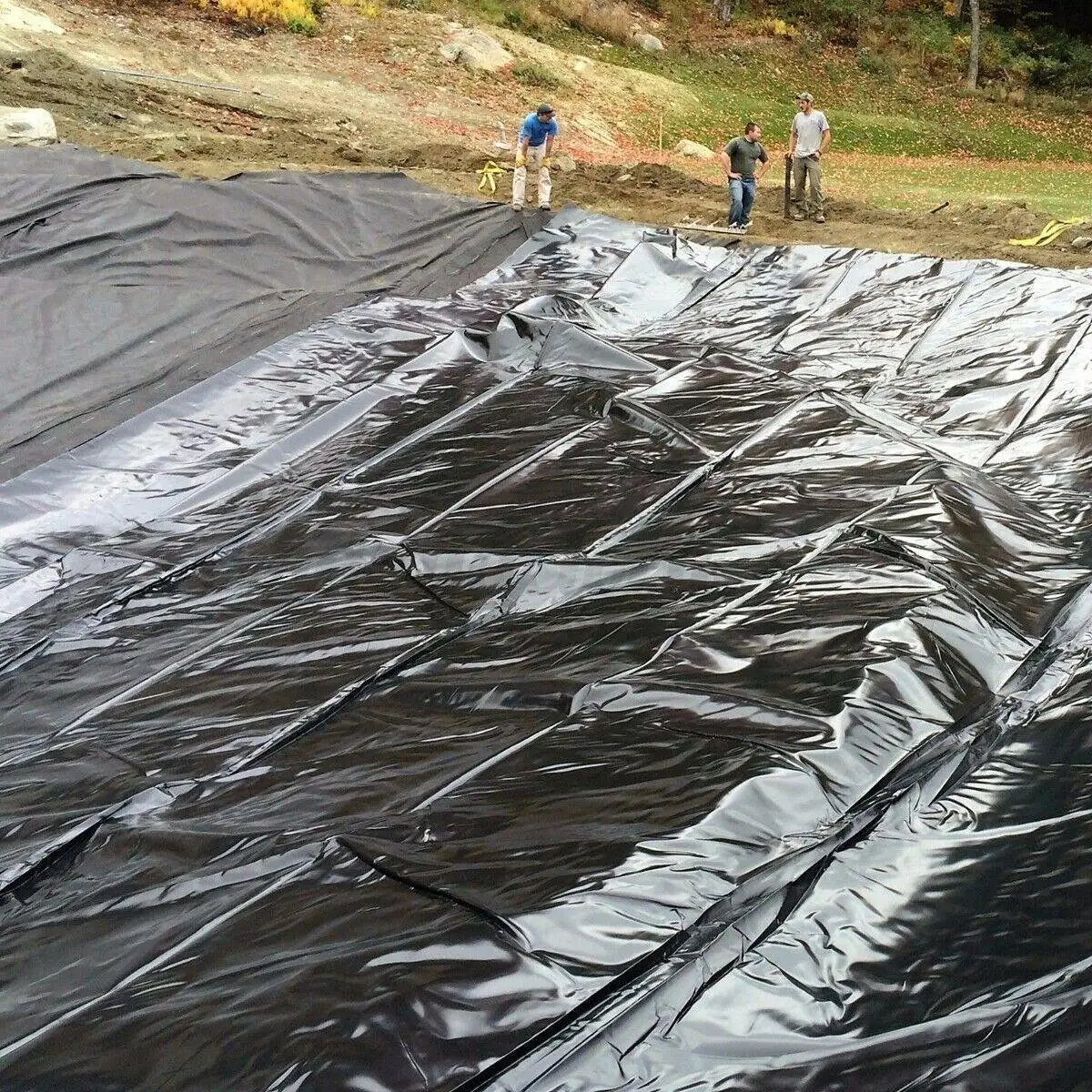 Large Plastic Natural Pond Liner Impermeable Geomembrane Waterproof ...