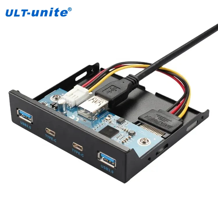 ULT-unite Custom Computer Parts Front Panel with 2-Port USB 3.0 Type A ...
