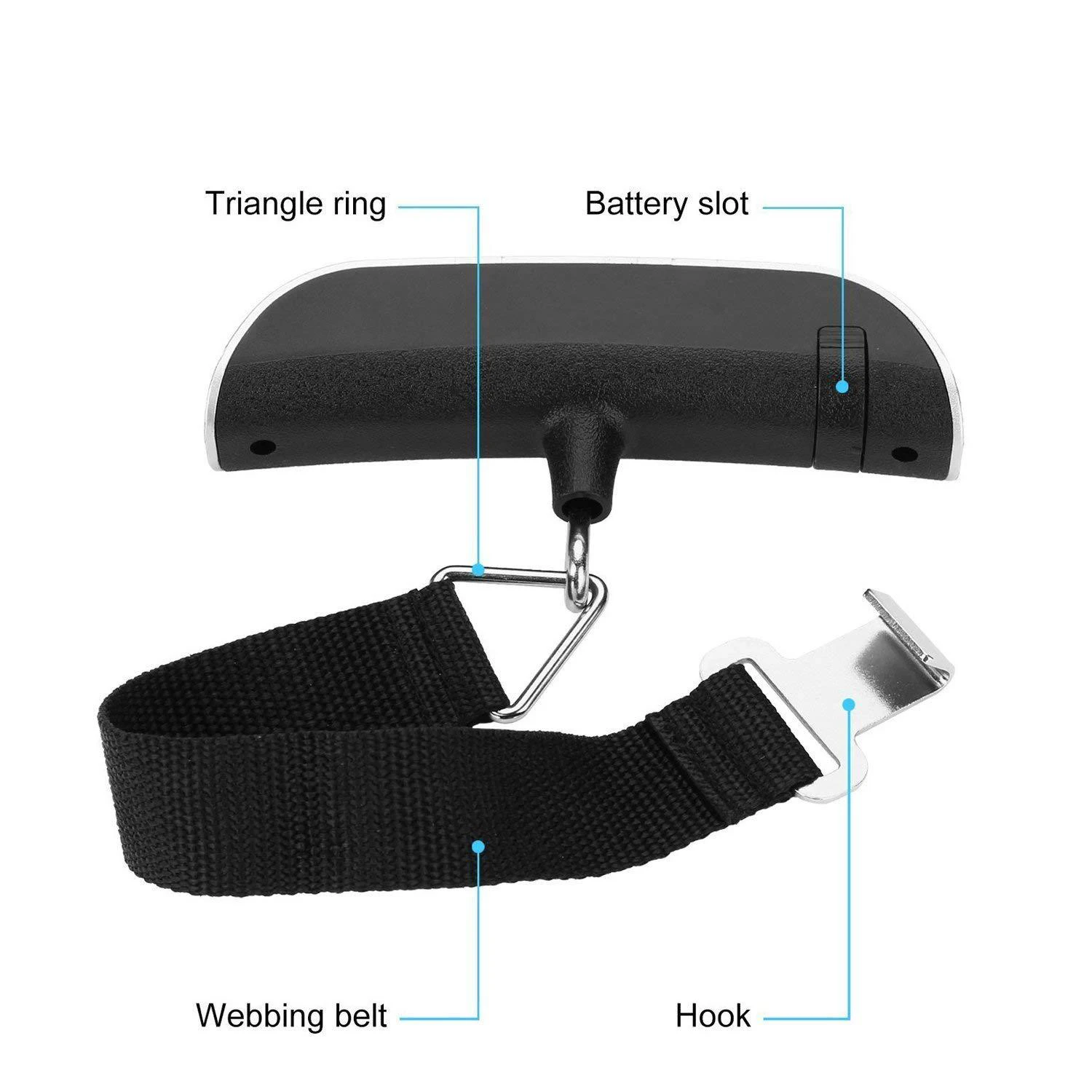 Weighs Baggage Bag Weight Balance Tool Portable Digital Scale