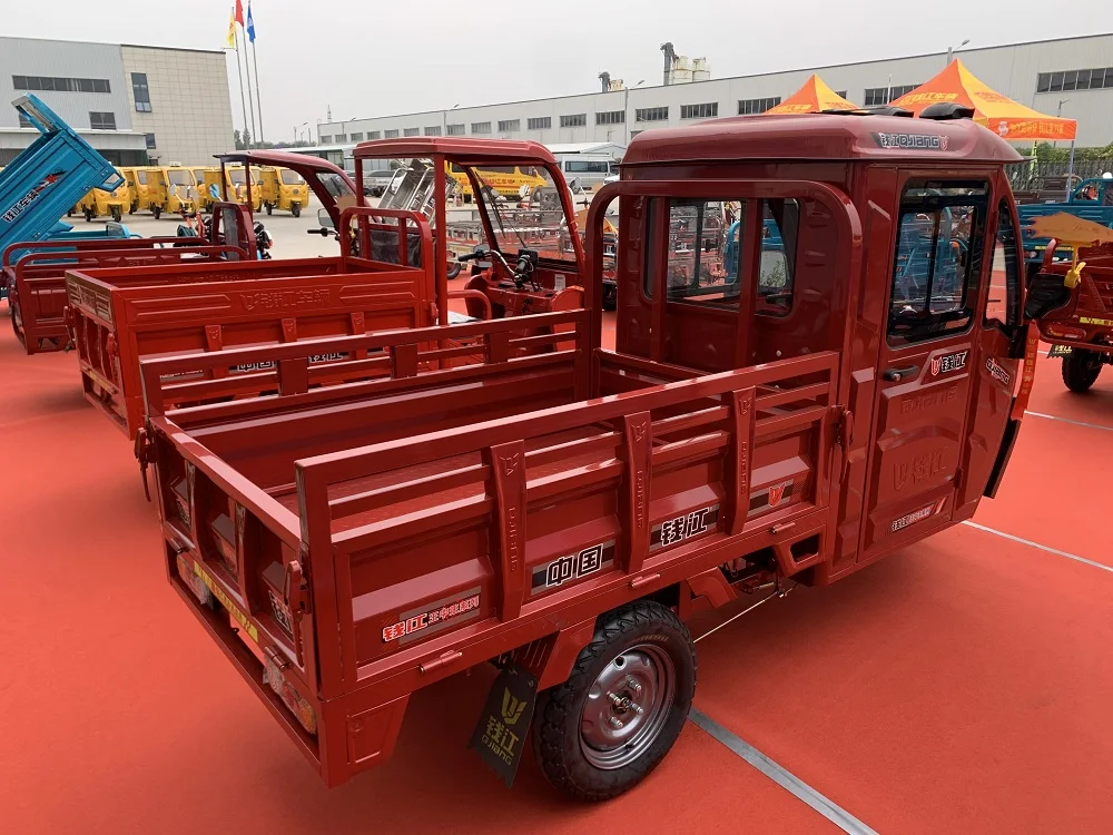 Electric Tricycle Three Wheel Bakkie With A Shed For Cargo Support Oem ...