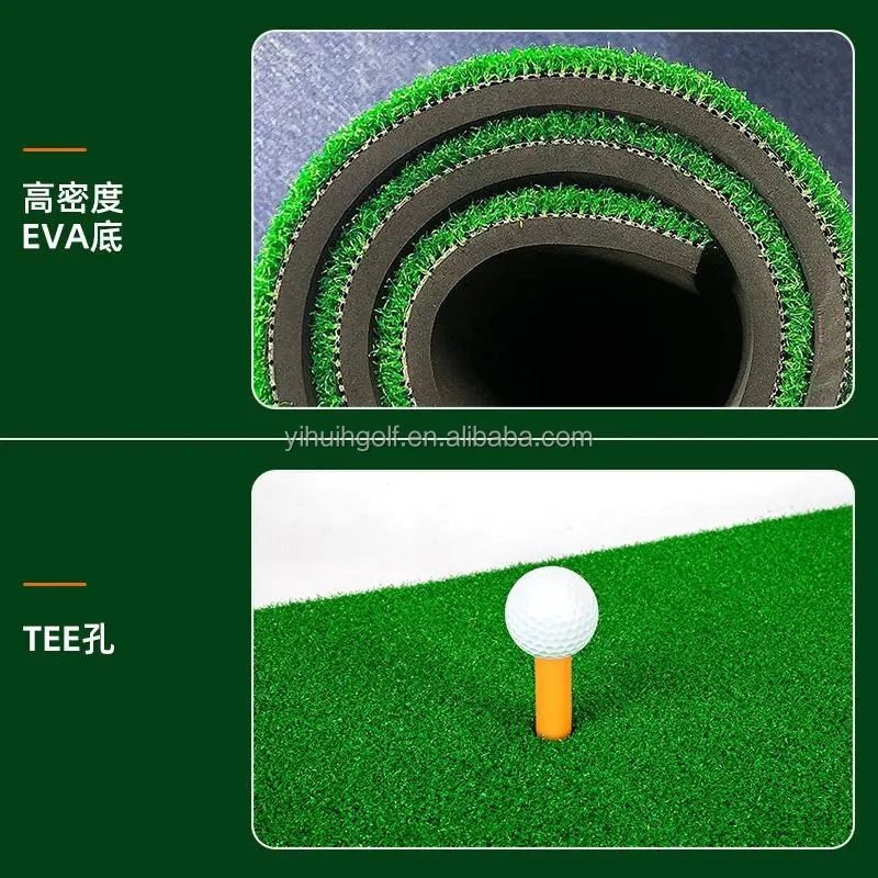 Standard Golf Hitting Mat 5x5ft Golf Mats Practice Outdoor Indoor Golf ...