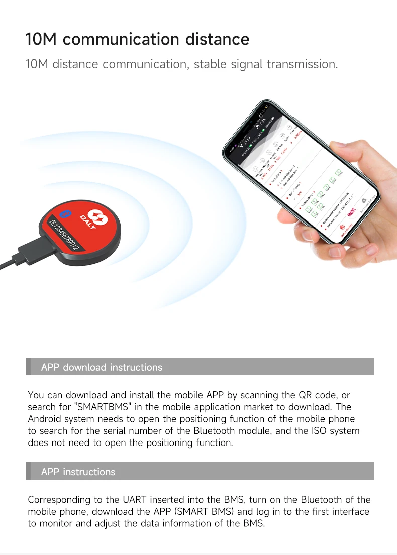 Daly Smart Bms Accessories - Reliable Battery Management