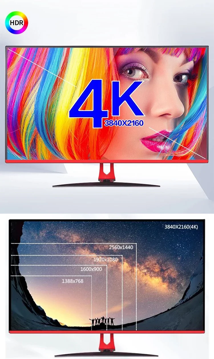 Thin Ips 4k 32 Inch Led Computer Monitor Ips Monitor 4k - Buy 4k ...