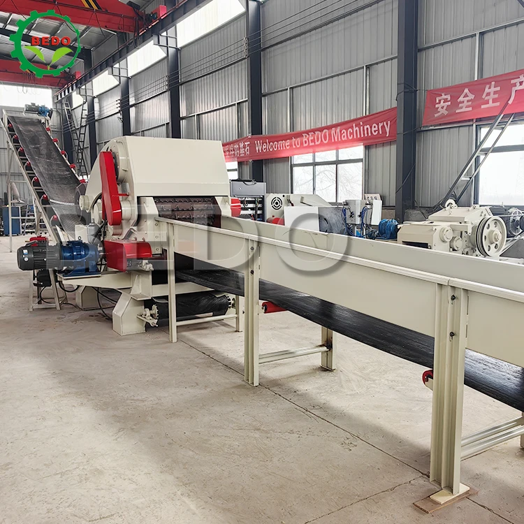 Heavy Duty Wood Chipper Machine Diesel Wood Chipper 20 Inch Diameter ...