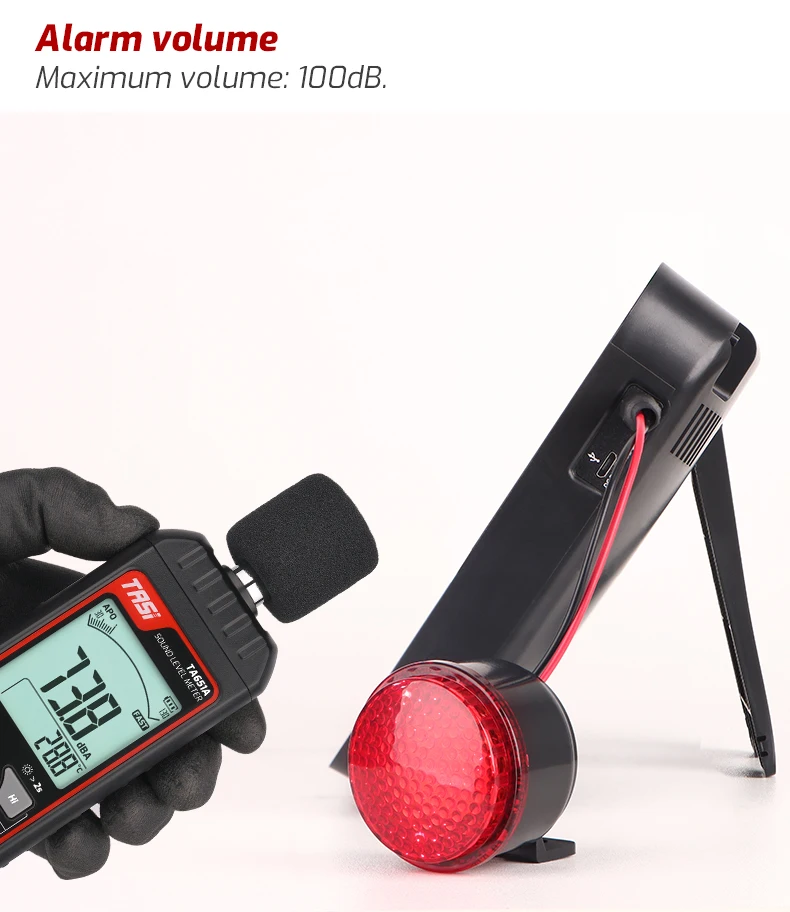 Tasi Tb605-1 5v~24v 100db High Decibel Sound Siren Alarm Buzzer With ...