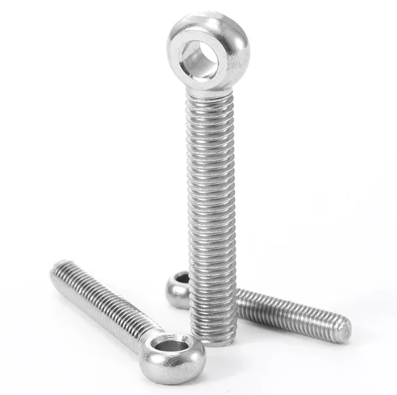 M3 M4 M5 M6 M8 M10 M12 Stainless steel Eye bolt ring bolt for lifting ...