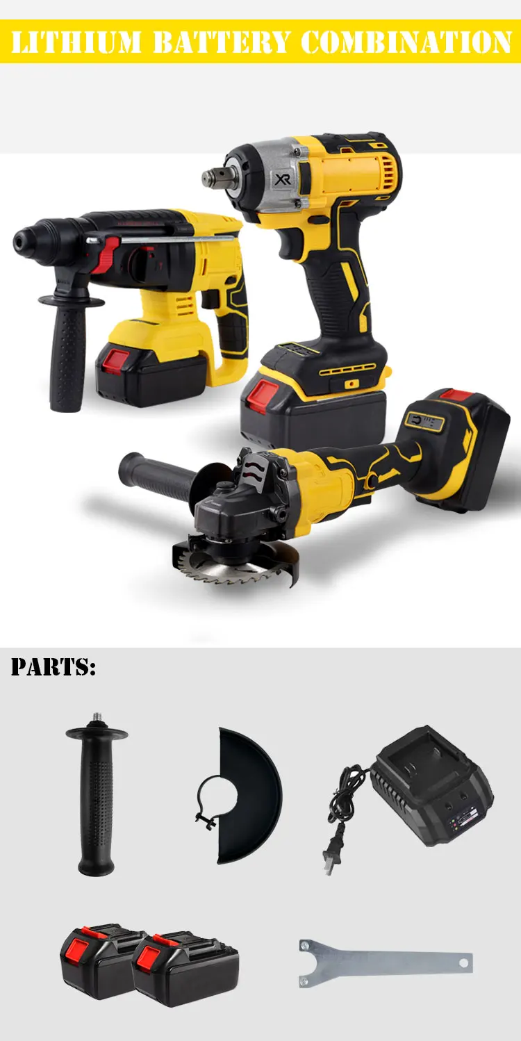 Set of 4pcs Power Tools Kits - Multi Function Electric Tools