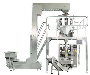 Fully Automatic Multihead Weigher Biscuit Vffs Machine Pillow Bag Crackers Vffs Granule Packing ...