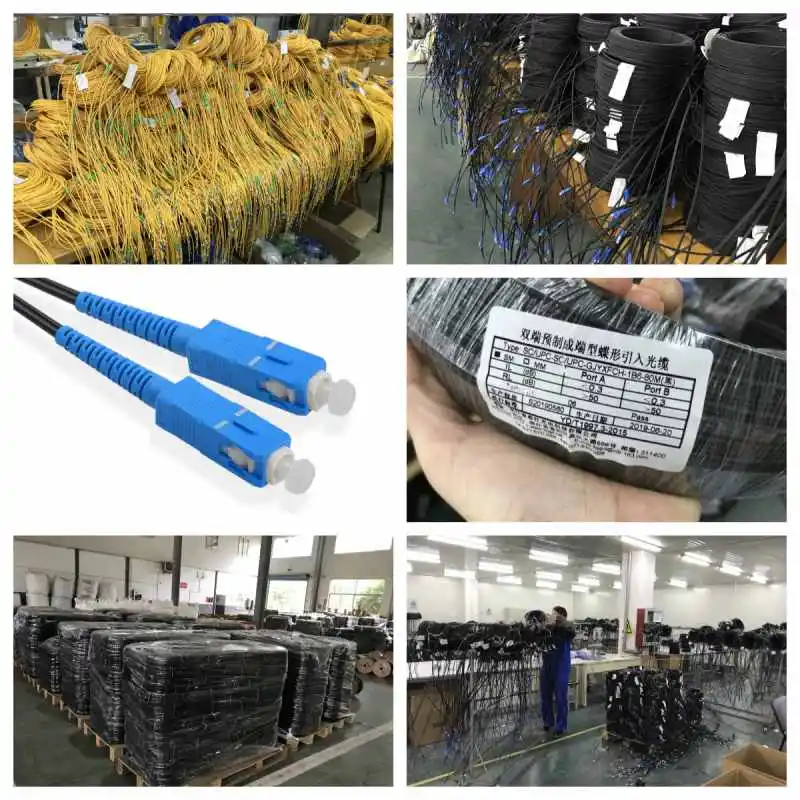 FCJ factory OEM fiberhome yofc Fiber Optical Drop Cable 1Km Price Of ...