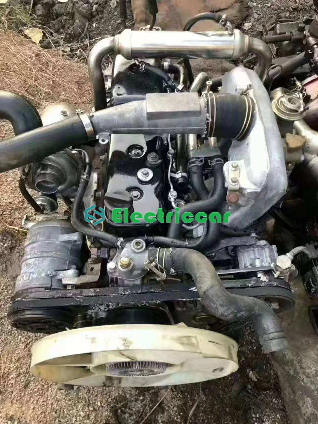 4JB1T Complete Truck Diesel Engine Assembly - ISUZU Motor