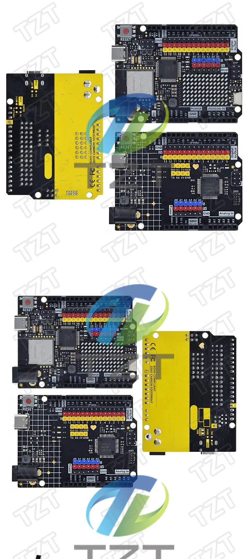 Tzt Uno R4 Minima Type C Usb Esp32 S3 Wifi Edition Development Board For Arduino Programming