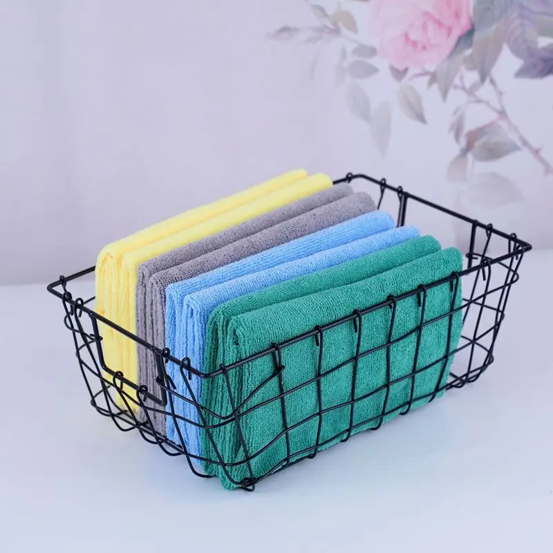 Custom Microfiber Kitchen Cleaning Cloth 40*40cm 350gsm Absorbent ...