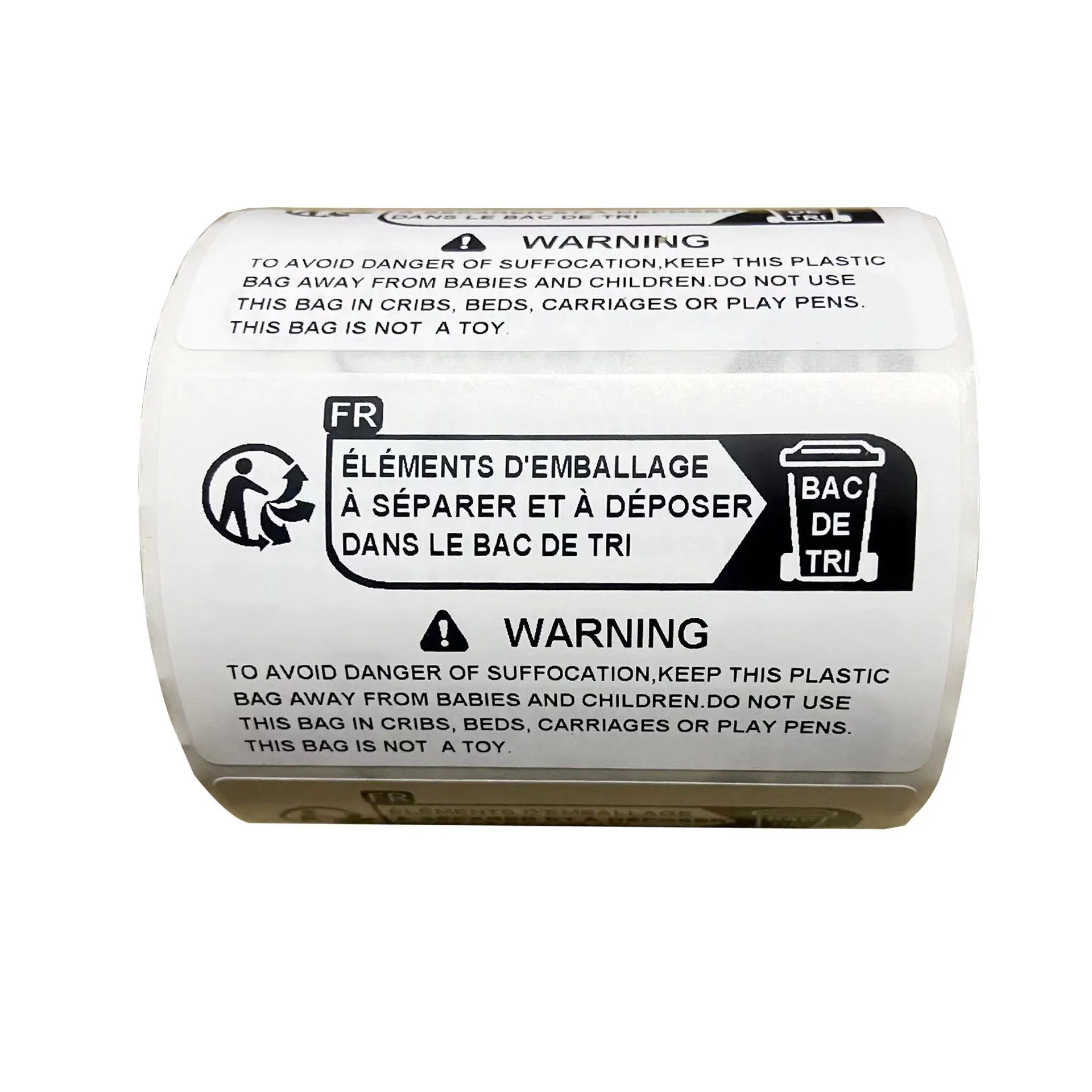 High Quality Adhesive Suffocation Warning Label Stickers Waterproof ...