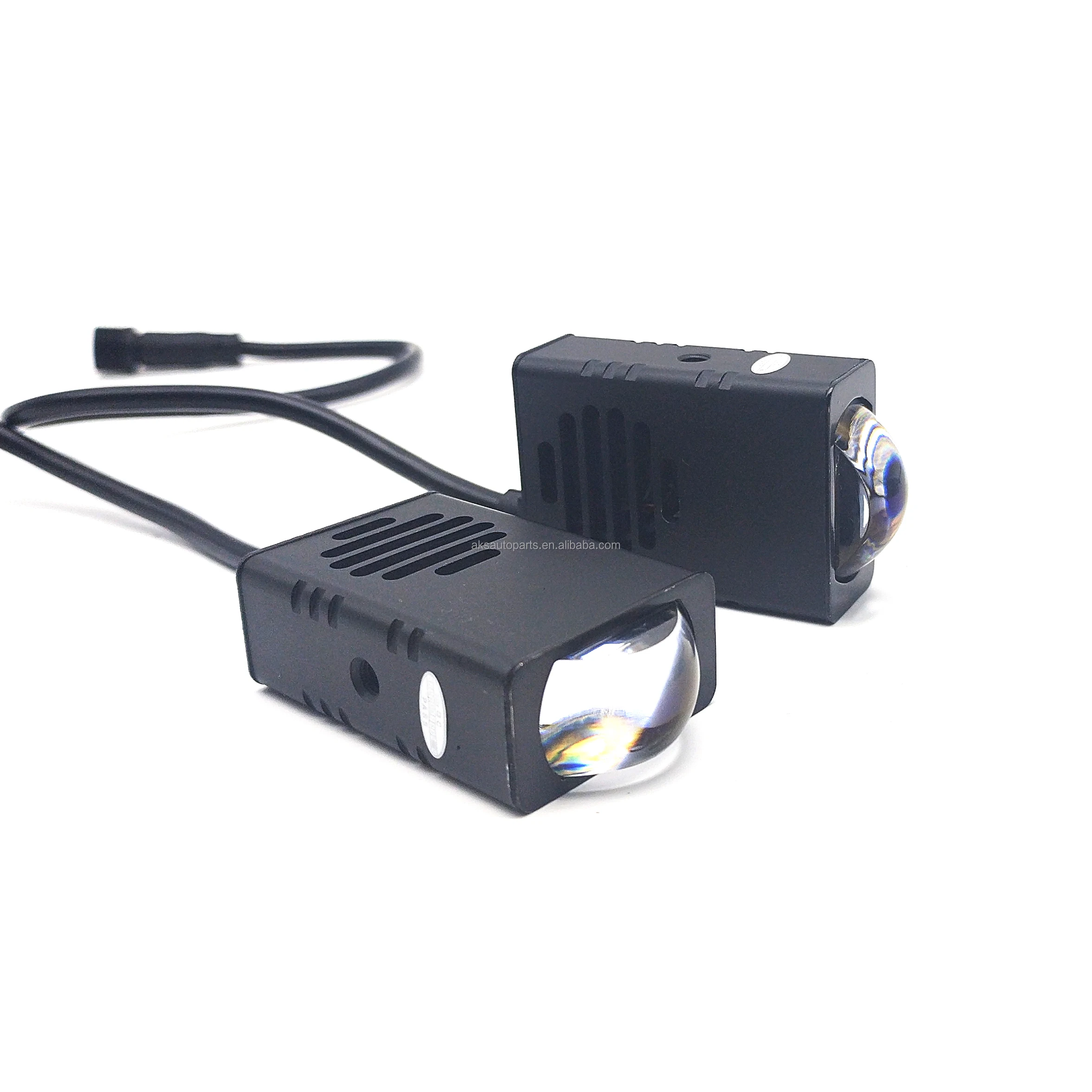 RTD E06J 30W Mini Driving Light - White Amber LED for Motorcycles