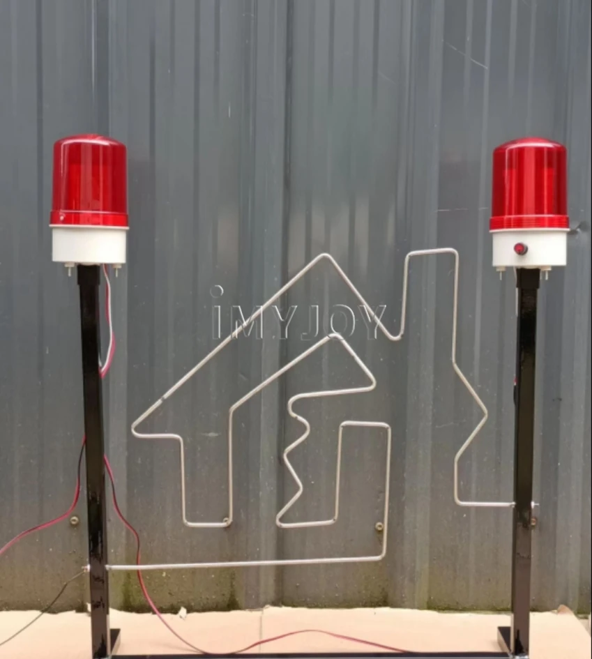 DIY Custom Giant Electric Dexterity Beat the Buzzer Game