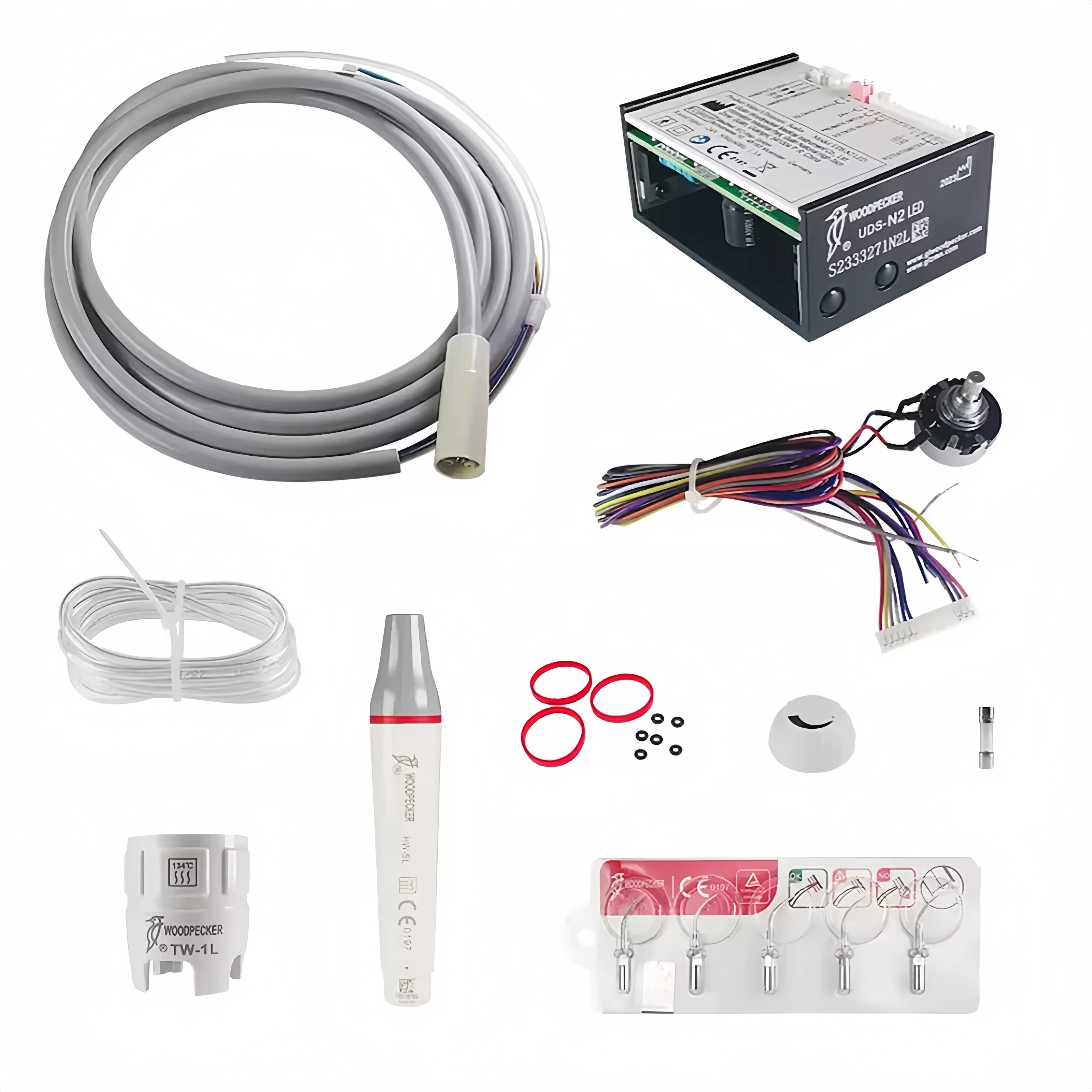 Woodpecker Periodontal N2 Led Scaling/ Dental Led Built In Ultrasonic ...