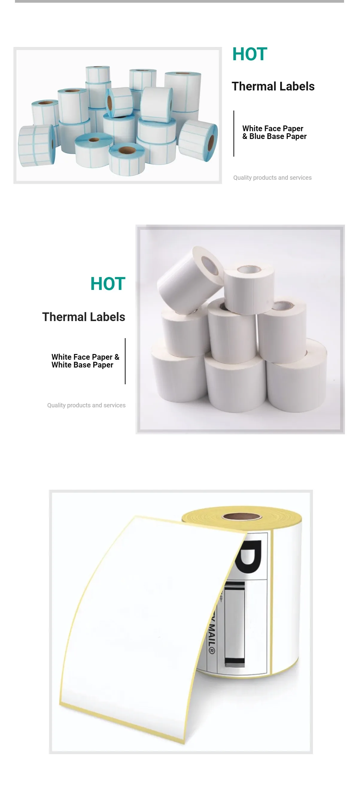 Customized Printing Waybill Adhesive Paper Commercial Barcode Shipping ...