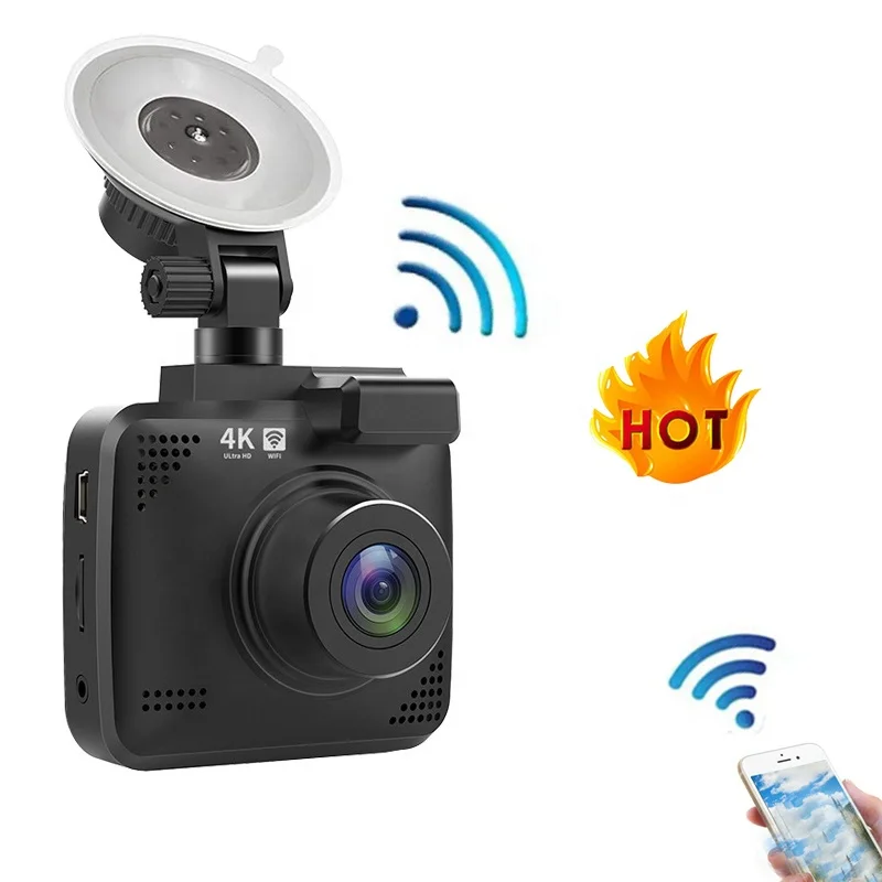 4k 3840*2160p Visión Nocturna Dash Cam Recorder Con Aplicación Wifi Y ...
