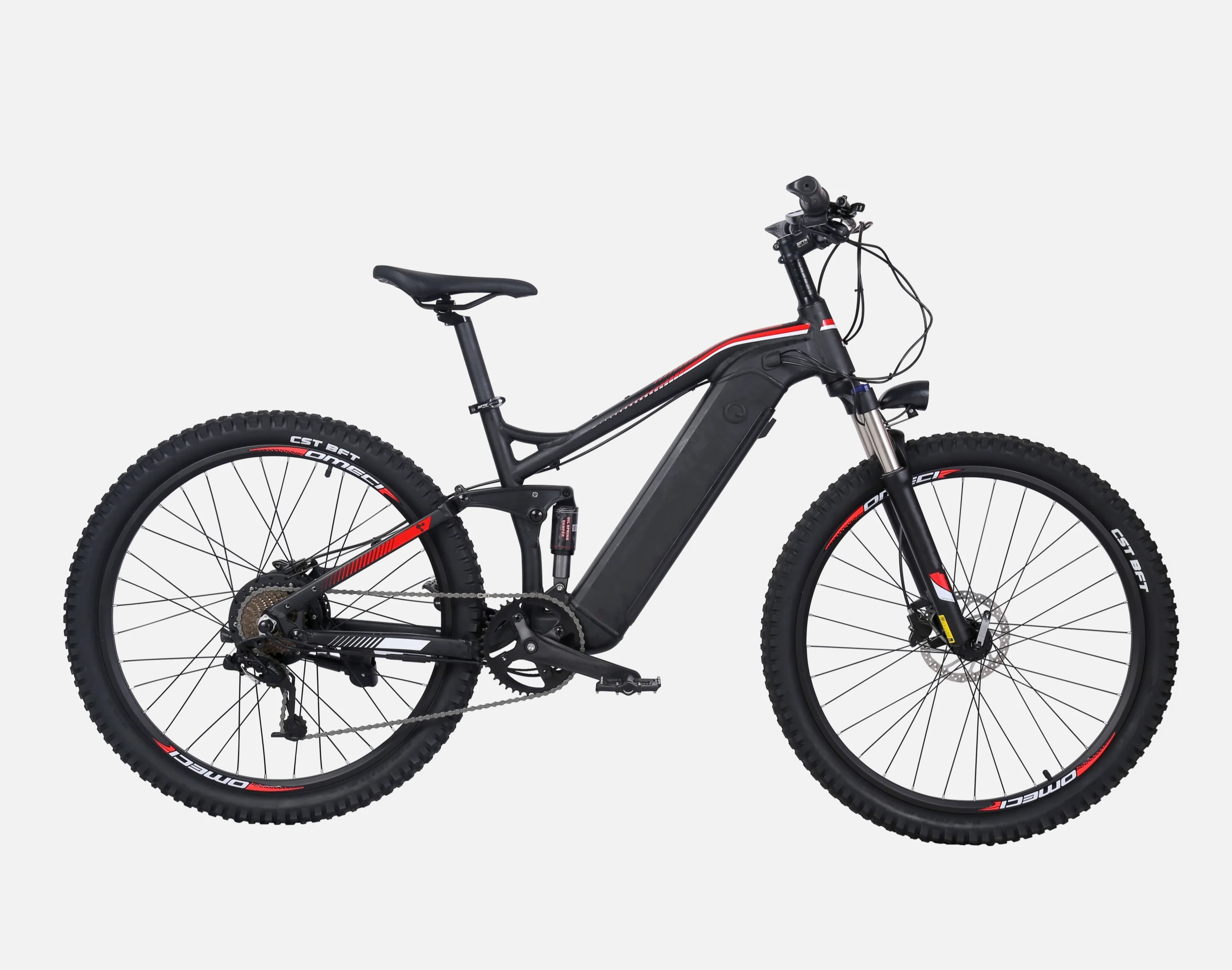 Mountain Ebike 27.5 Inch Full Suspension Electric Bicycle 48v 500w/1000w Electric Bike For ...