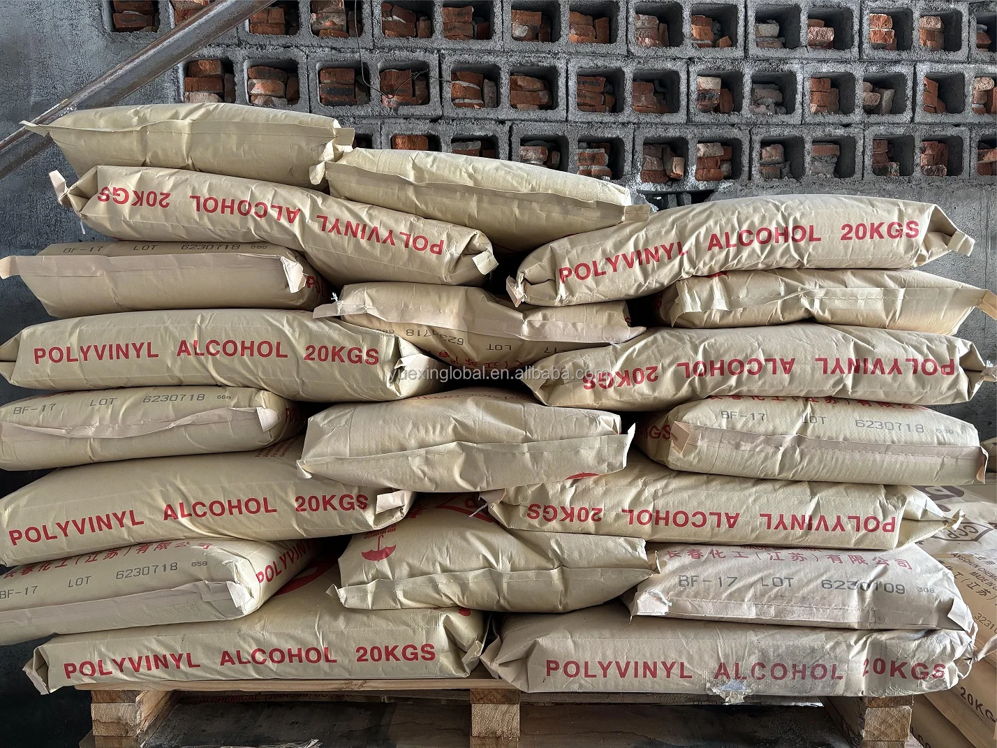 Polyvinyl Alcohol Bf17/pva 1799 Granules Used As A Binder In Paper ...