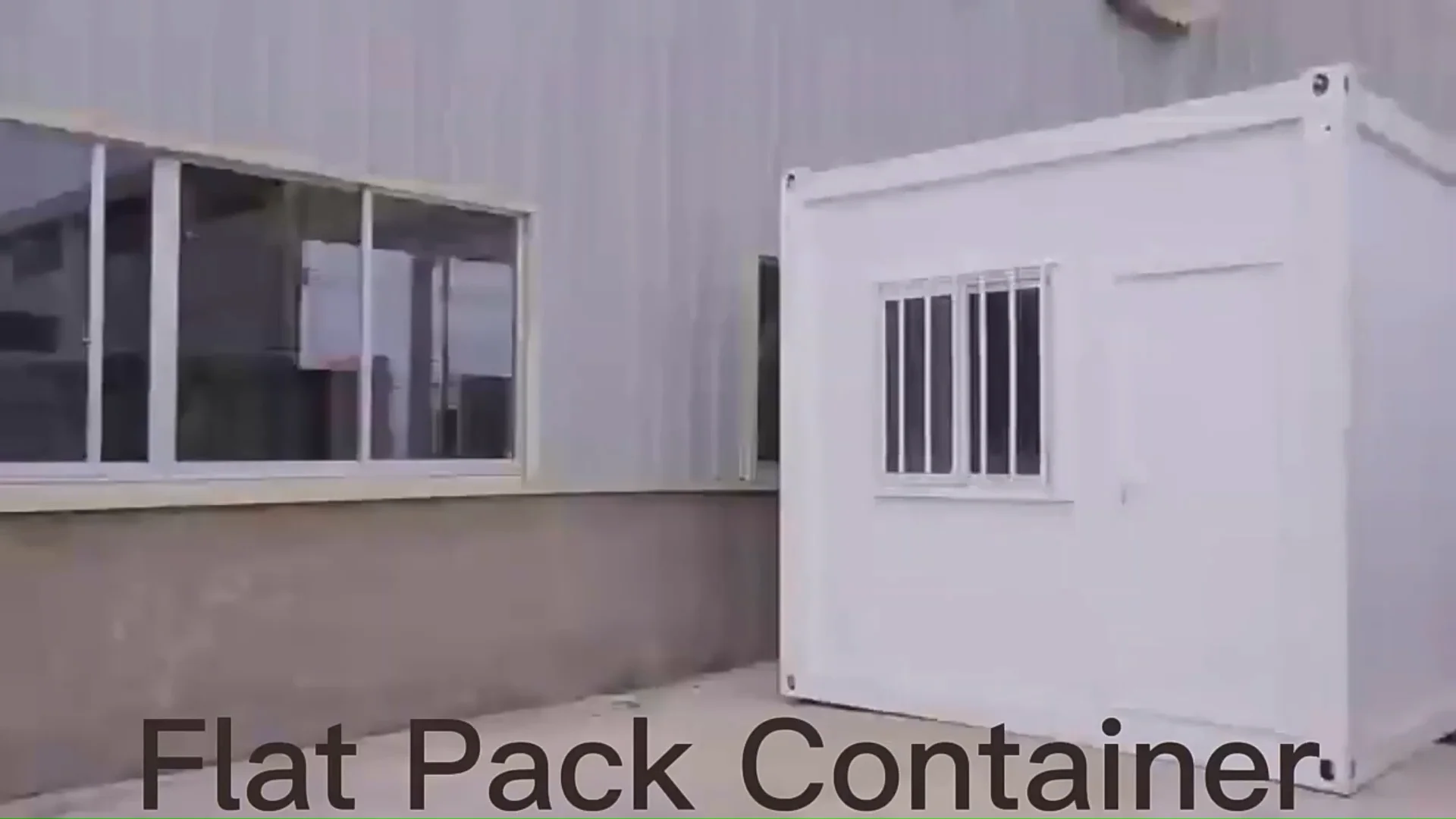 Temporary Modular Flat Pack Container House Customized Prefab Apartment ...