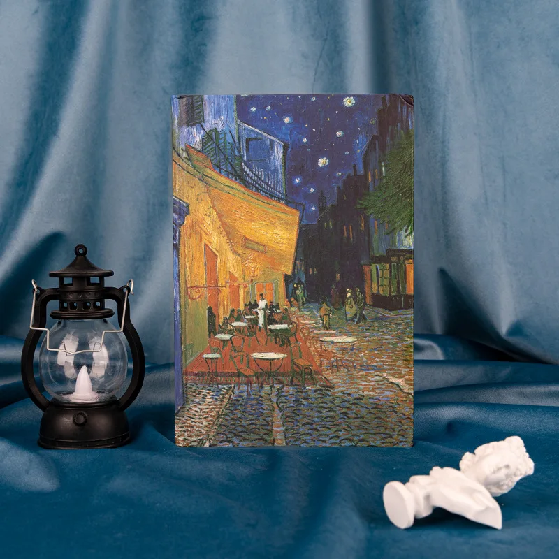 Starry Night Vincent Van Gogh Famous Painting Hardcover Notebook A5 ...