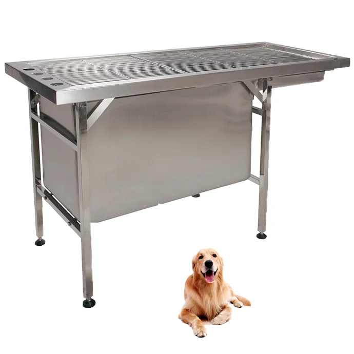 Aeolus Veterinary Dog/cat Professional Stainless Steel Bi-level Vet Tub ...