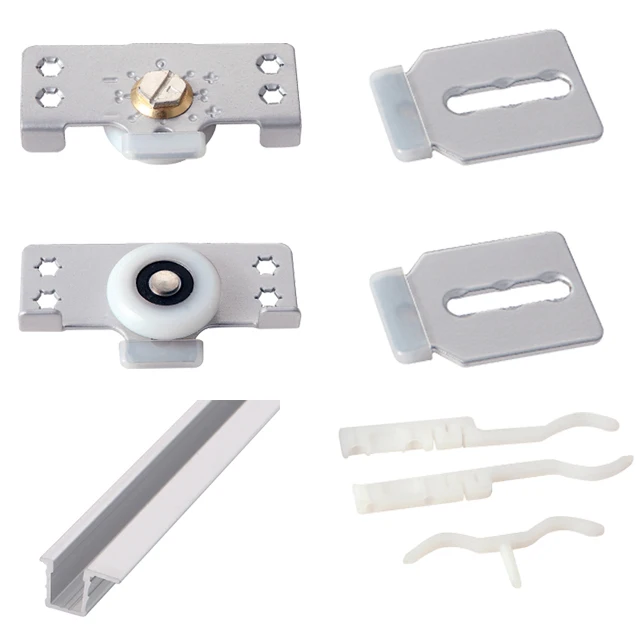 Portable Wooden Wardrobe Sliding Door Wheels Rail - Buy Wooden Sliding ...