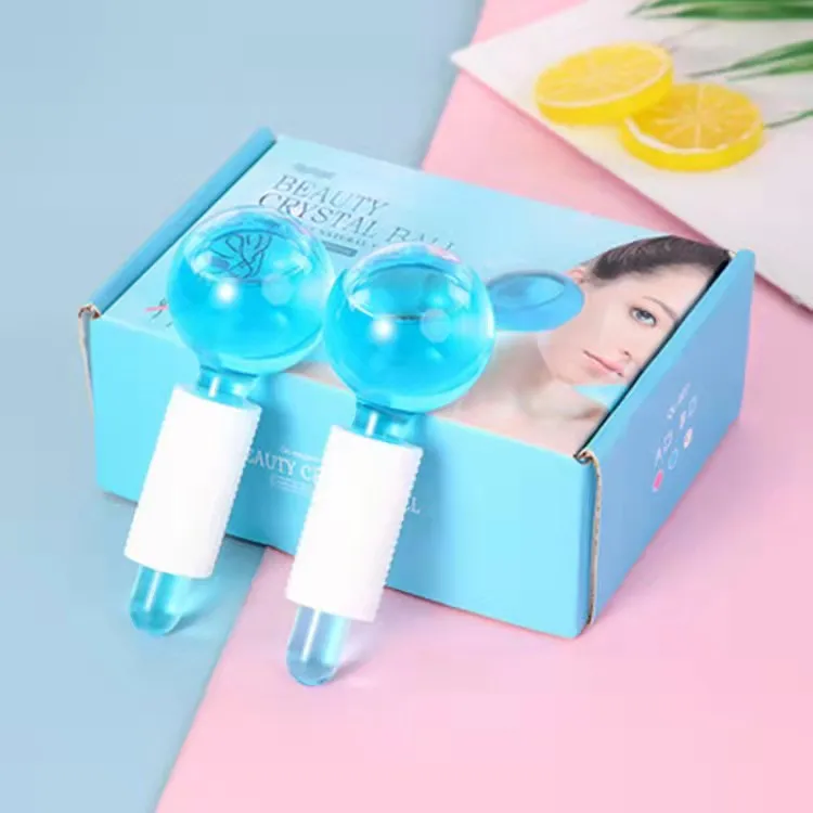 Custom Glitters And Colors Beauty Tool Cooling Facial Massage Roller ...