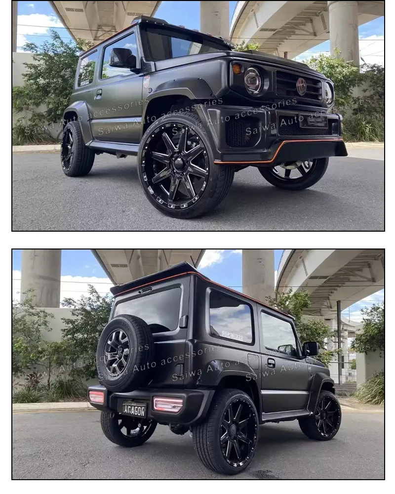 Lb Style Wide Body Kit For Suzuki Jimny Jb64 Jb74 G Mini Type 1 Front Bumper Auto Parts Grille ...