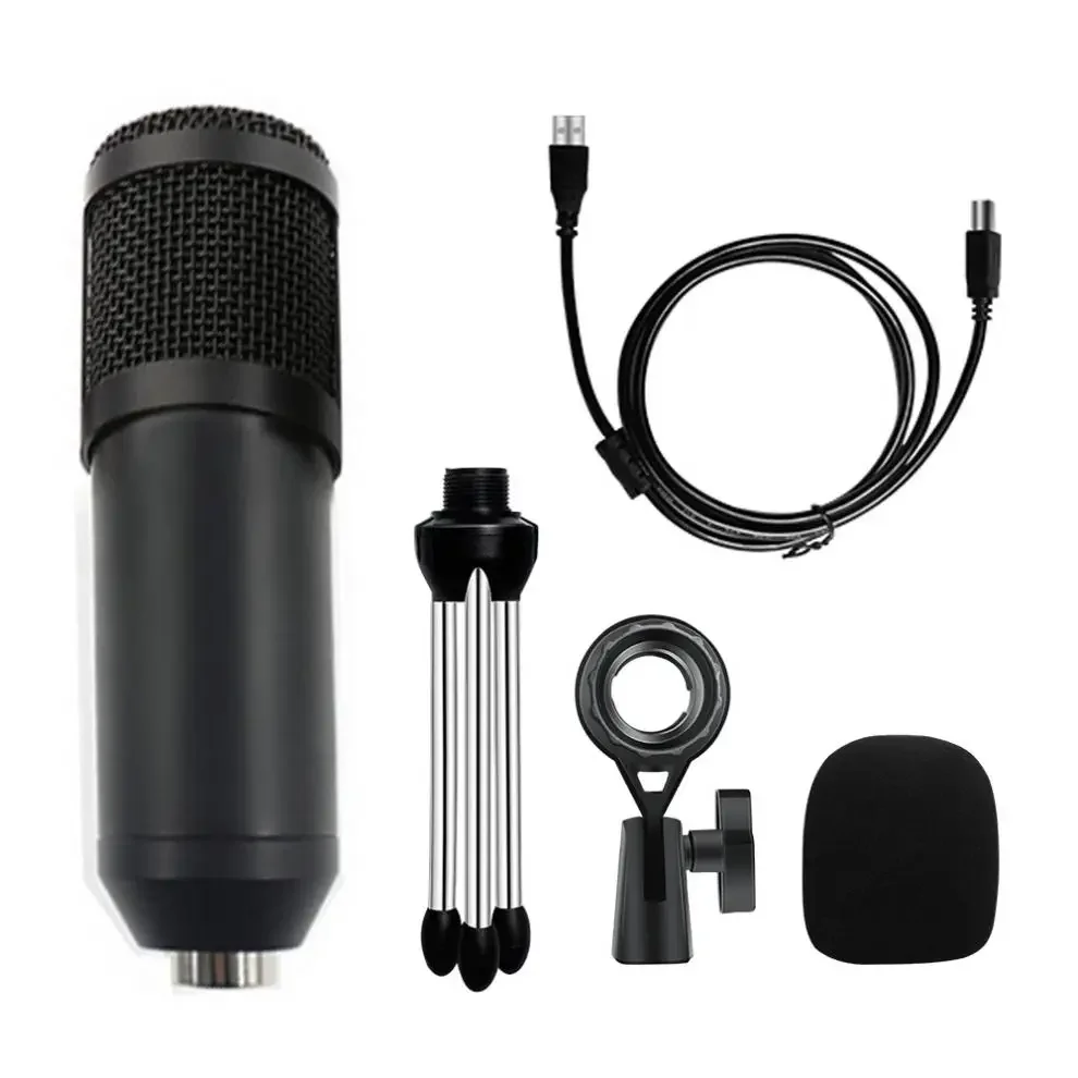 Bm 800 Usb Condenser Microphone 192khz / 24bit Microphone Kits For ...