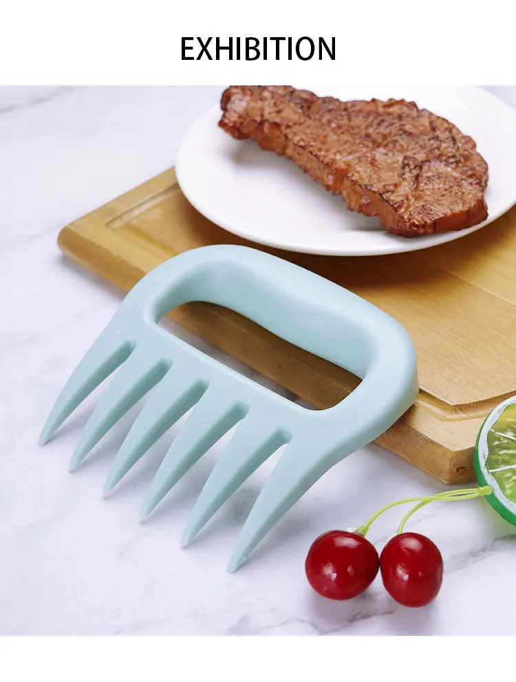 Plastic Meat Claws Pulled Pork Kitchen Gadget Barbecue Meat Shredder ...