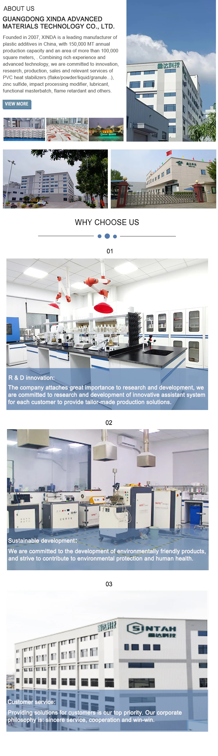 Factory Sales PVC Calcium Zinc Compound Stabilizer Powder CaZn for Heat ...