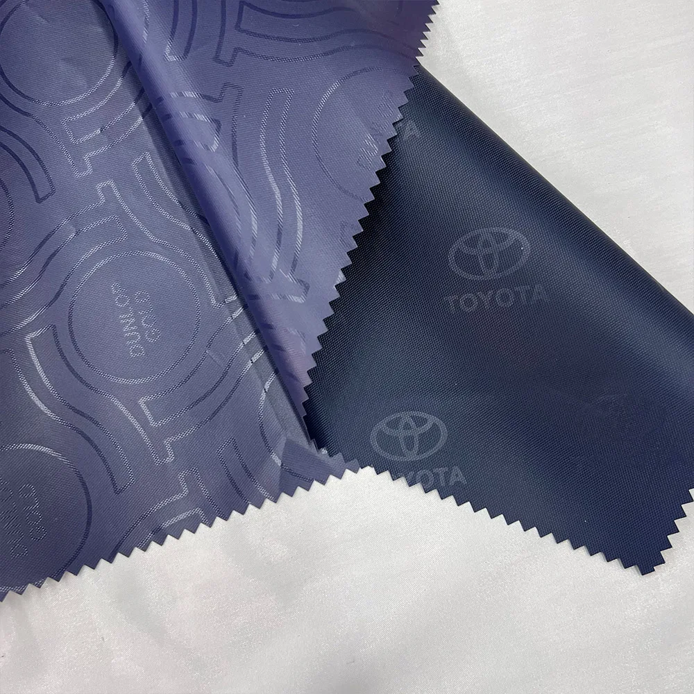 New Design 100% Polyester 190T Taffeta Waterproof Embossed Fabric ...