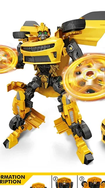 Kids Toys Deformation Robot Toys Children Mini Figure Construction ...