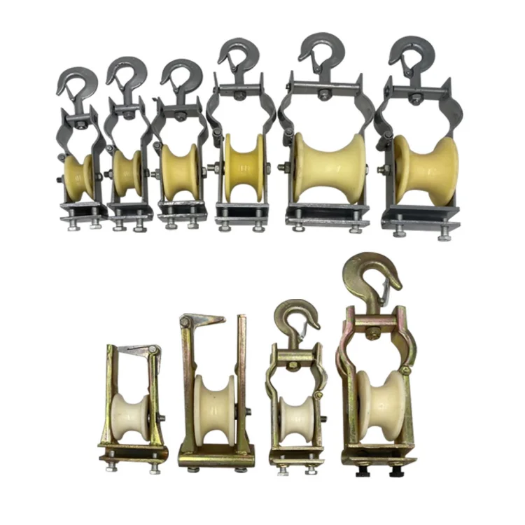 Manhole Cable Laying Roller Used For Cable Laying Steel Roller Guide ...