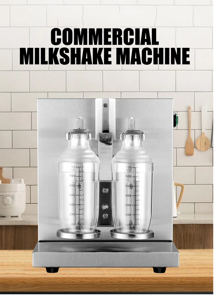 Commercial Coffee Shop Triple Spindle Milkshake Machine