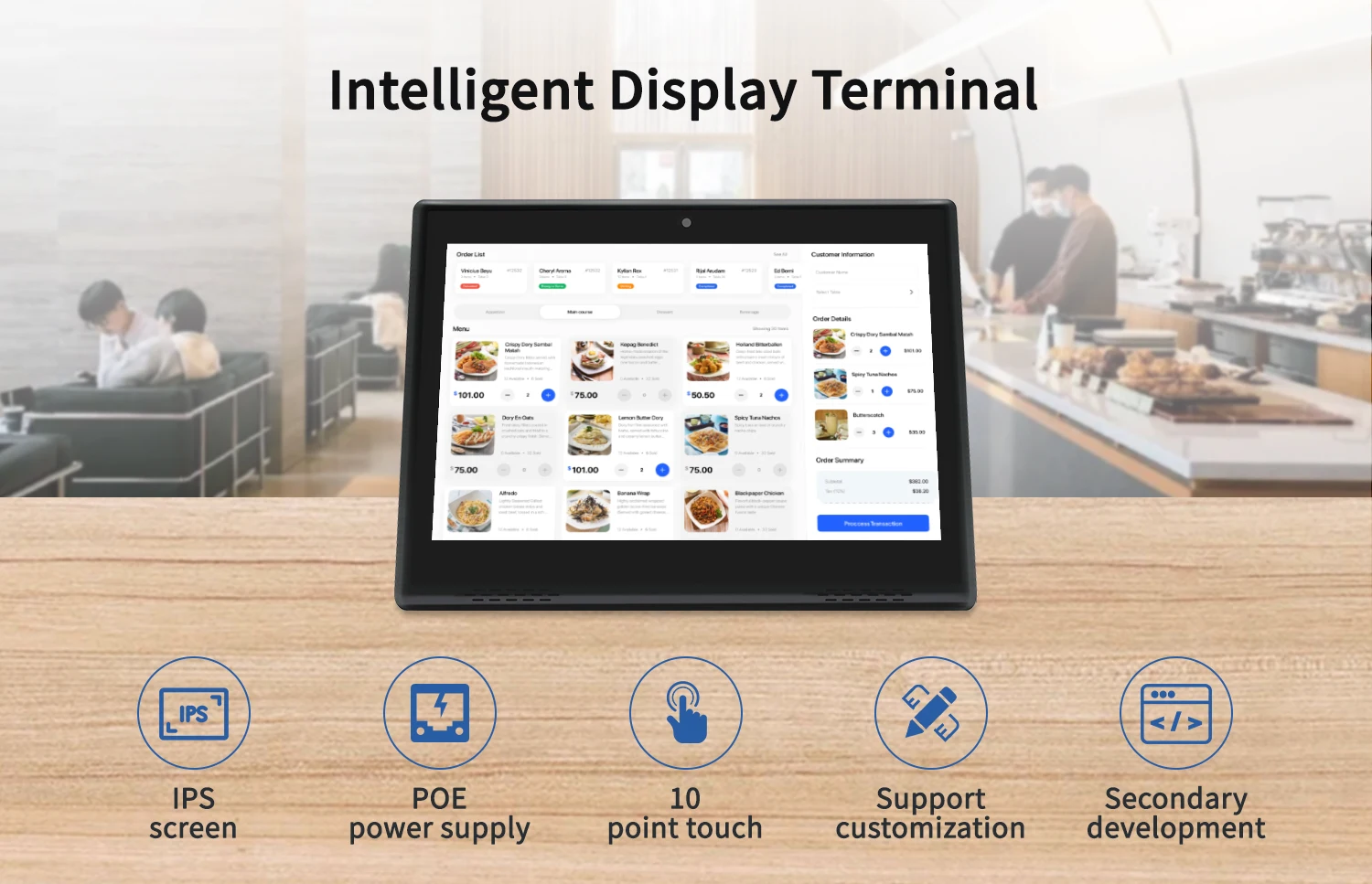 All in One Tablet 10.1 Inch - Android, Wifi, L Shape Touchscreen