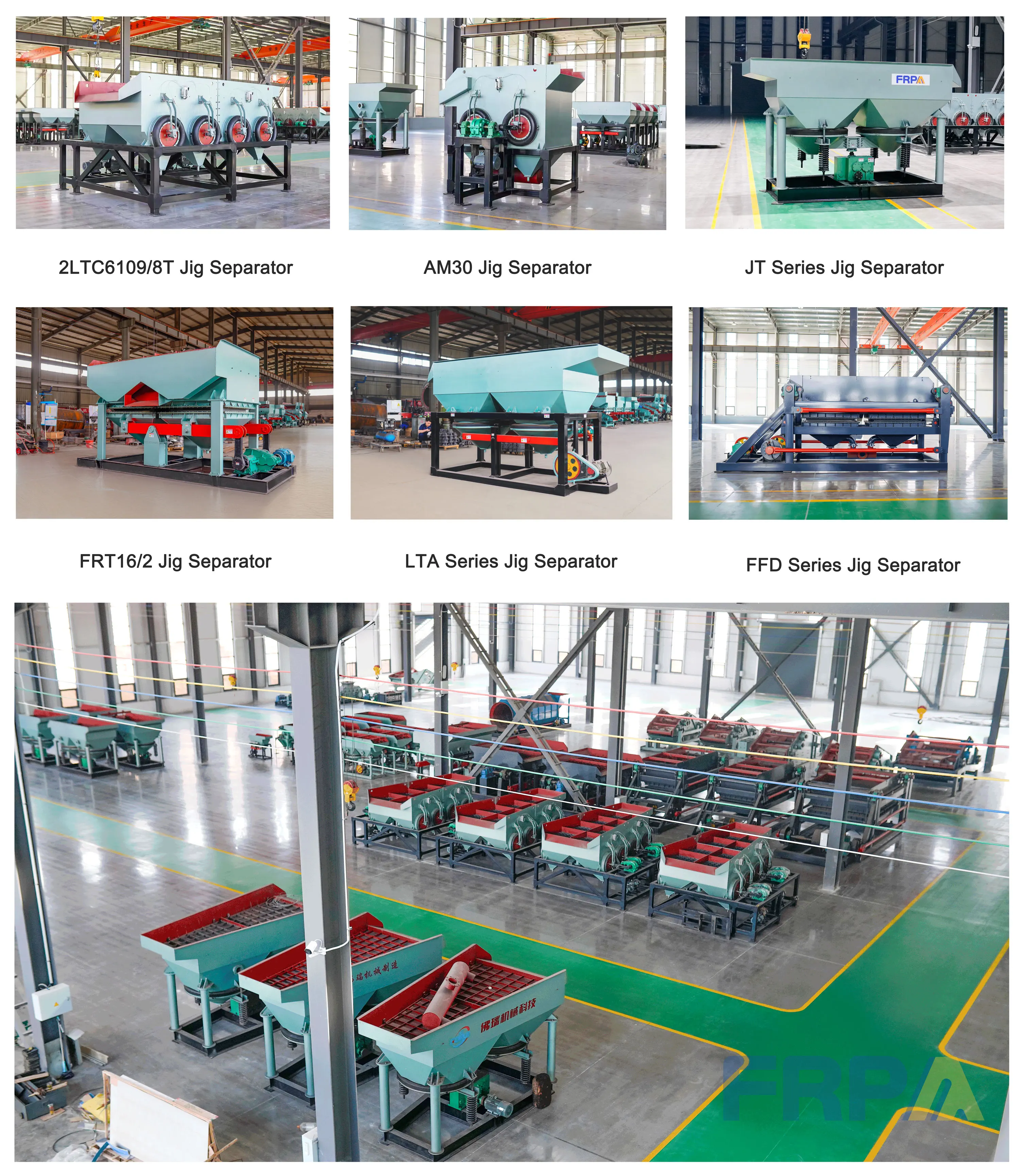 Mineral Processing Plant Pulsator Jig Separator Gravity Separator ...