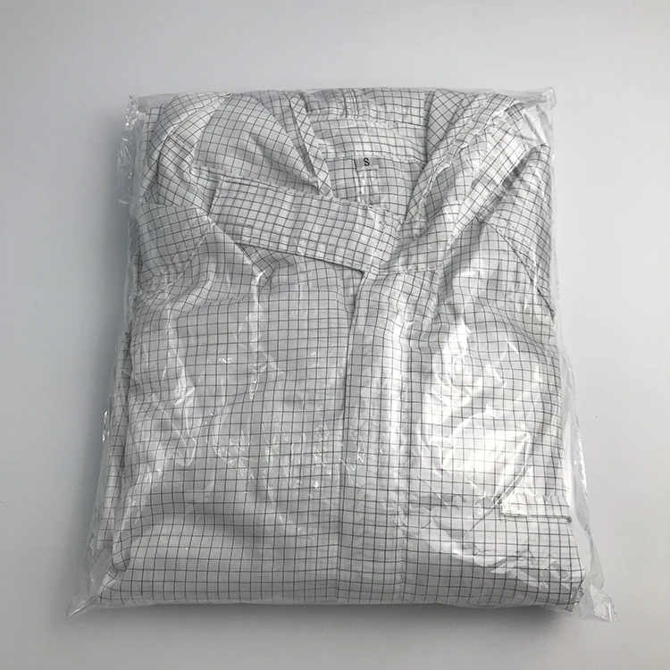 Custom Dustproof Antistatic Clothing Cleanroom Smock Suits Gown Esd ...