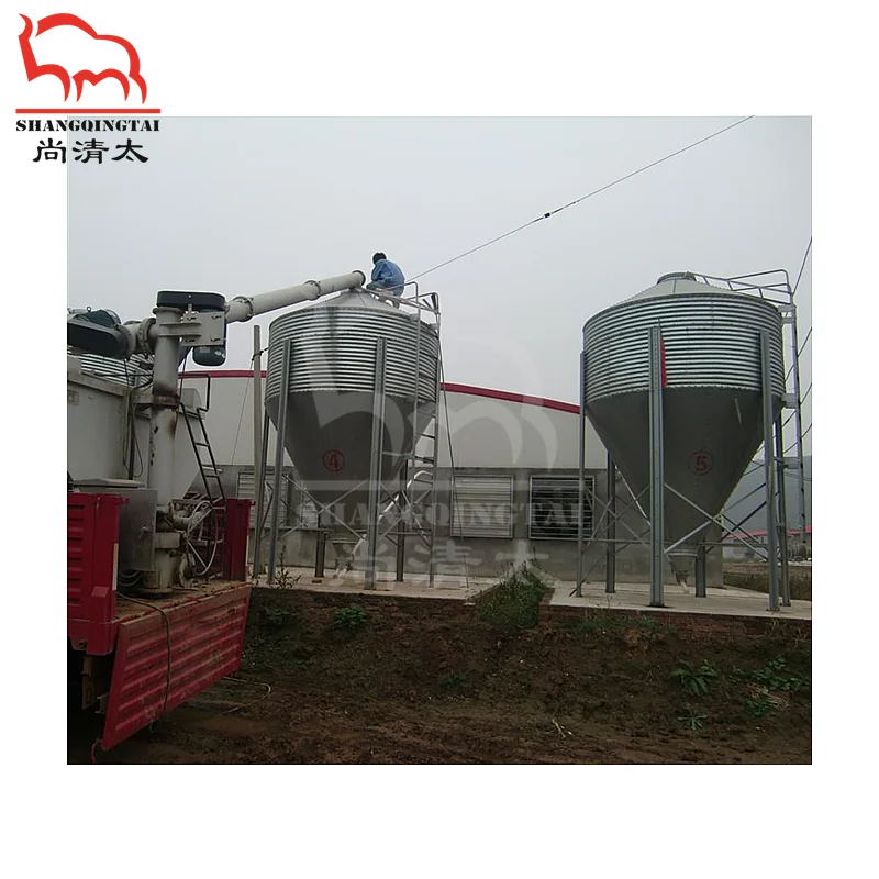 2T Silo - Efficient Automatic Feeding System for Pig Farms