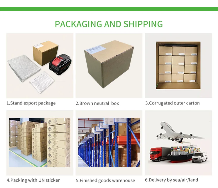 Factory 60v 5ah Rechargeable Lawn Mower Battery With Led Indicator ...